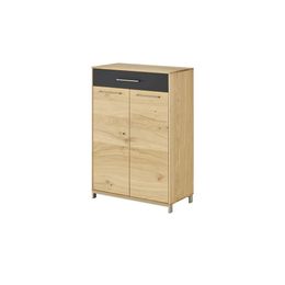 Woodford Schuhschrank Vista holzfarben Ma&szlig;e (cm): B: 72 H: 105 T: 37.0 &raquo; M&ouml;bel Kraft