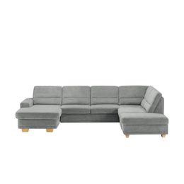 Kollektion Kraft Wohnlandschaft aus Mikrofaser Marc grau Ma&szlig;e (cm): B: 311 H: 85 T: 234.0 &raquo; M&ouml;bel Kraft