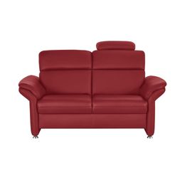 Kollektion Kraft Einzelsofa Leder Manon rot Ma&szlig;e (cm): B: 170 H: 94 T: 92.0 &raquo; M&ouml;bel Kraft