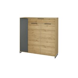 Mondo Schuhkommode Aralia holzfarben Ma&szlig;e (cm): B: 127 H: 126 T: 37.0 &raquo; M&ouml;bel Kraft