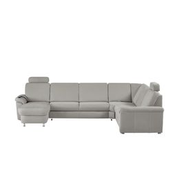 Kollektion Kraft Wohnlandschaft Mikrofaser Rita grau Ma&szlig;e (cm): B: 330 H: 91 T: 240.0 &raquo; M&ouml;bel Kraft