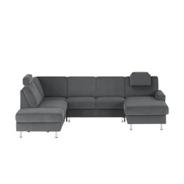 Kollektion Kraft Wohnlandschaft Mit verschiedenen Funktionen verf&uuml;gbar Jana grau Ma&szlig;e (cm): B: 309 H: 87 T: 235.0 &raquo; M&ouml;bel Kraft
