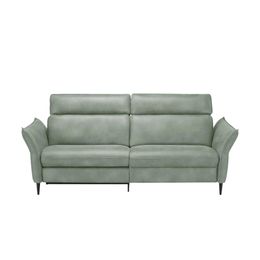 Hukla Sofa 3-sitzig Solea gr&uuml;n Ma&szlig;e (cm): B: 224 T: 95.0 &raquo; M&ouml;bel Kraft