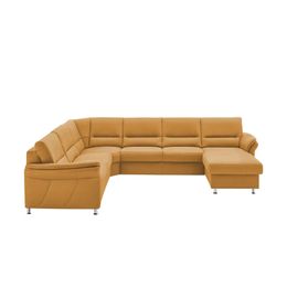 Kollektion Kraft Wohnlandschaft mit Boxspringpolsterung Donald gelb Ma&szlig;e (cm): B: 330 H: 89 T: 173.0 &raquo; M&ouml;bel Kraft