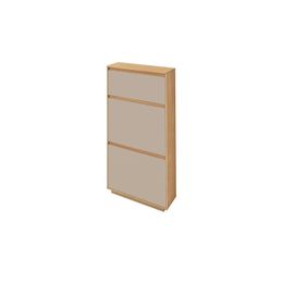 M&ouml;bel Kraft Schuhschrank creme Ma&szlig;e (cm): B: 62 H: 124 T: 21.0 &raquo; M&ouml;bel Kraft
