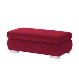 Kollektion Kraft Polsterhocker rot Ma&szlig;e (cm): B: 129 H: 47 T: 64.0 &raquo; M&ouml;bel Kraft