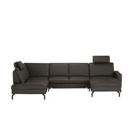 Kollektion Kraft Wohnlandschaft aus Leder Grace braun Ma&szlig;e (cm): B: 332 H: 89 T: 220.0 &raquo; M&ouml;bel Kraft