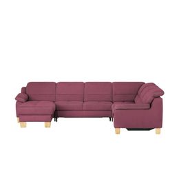 Kollektion Kraft Wohnlandschaft aus Mikrofaser Hanna rot Ma&szlig;e (cm): B: 322 H: 84 T: 264.0 &raquo; M&ouml;bel Kraft