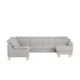 Kollektion Kraft Wohnlandschaft aus Mikrofaser Hanna grau Ma&szlig;e (cm): B: 322 H: 84 T: 254.0 &raquo; M&ouml;bel Kraft