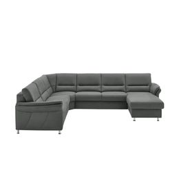 Kollektion Kraft Wohnlandschaft mit Boxspringpolsterung Donald grau Ma&szlig;e (cm): B: 330 H: 89 T: 173.0 &raquo; M&ouml;bel Kraft