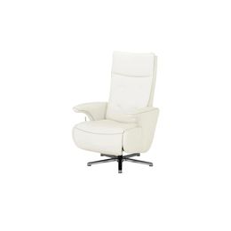 Kollektion Kraft Drehsessel aus Leder Franzi wei&szlig; Ma&szlig;e (cm): B: 73 H: 115 T: 83.0 &raquo; M&ouml;bel Kraft