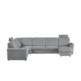 Kollektion Kraft Wohnlandschaft Mikrofaser Rita grau Ma&szlig;e (cm): B: 330 H: 91 T: 240.0 &raquo; M&ouml;bel Kraft