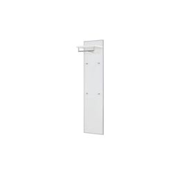 M&ouml;bel Kraft Garderobenpaneel wei&szlig; Glas,Holzwerkstoff Ma&szlig;e (cm): B: 42 H: 170 T: 27.0 &raquo; M&ouml;bel Kraft
