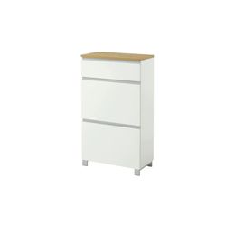 M&ouml;bel Kraft Schuhschrank wei&szlig; Ma&szlig;e (cm): B: 60 H: 108 T: 31.0 &raquo; M&ouml;bel Kraft