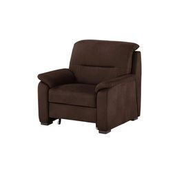 Kollektion Kraft Sessel mit ausziehbarem Hocker braun Ma&szlig;e (cm): B: 100 H: 92 T: 95.0 &raquo; M&ouml;bel Kraft