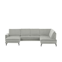 Kollektion Kraft Wohnlandschaft Grace grau Ma&szlig;e (cm): B: 332 H: 89 T: 220.0 &raquo; M&ouml;bel Kraft