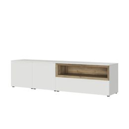 Content Lowboard Case wei&szlig; Ma&szlig;e (cm): B: 241 H: 62 T: 49.0 &raquo; M&ouml;bel Kraft