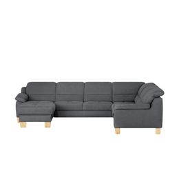 Kollektion Kraft Wohnlandschaft aus Mikrofaser Hanna grau Ma&szlig;e (cm): B: 322 H: 84 T: 264.0 &raquo; M&ouml;bel Kraft