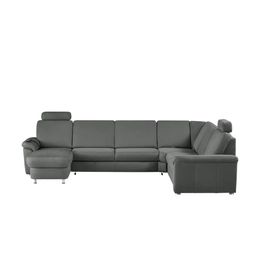 Kollektion Kraft Wohnlandschaft Mikrofaser Rita grau Ma&szlig;e (cm): B: 330 H: 91 T: 240.0 &raquo; M&ouml;bel Kraft
