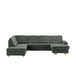Kollektion Kraft Wohnlandschaft aus Mikrofaser Marc grau Ma&szlig;e (cm): B: 311 H: 85 T: 234.0 &raquo; M&ouml;bel Kraft