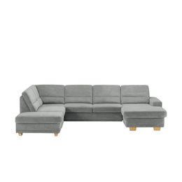 Kollektion Kraft Wohnlandschaft aus Mikrofaser Marc grau Ma&szlig;e (cm): B: 311 H: 85 T: 234.0 &raquo; M&ouml;bel Kraft