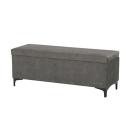 Jette Home Bettbank mit Stauraum Jette Patch grau Ma&szlig;e (cm): B: 122 H: 47 T: 42.0 &raquo; M&ouml;bel Kraft