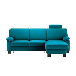 Kollektion Kraft Ecksofa Veit t&uuml;rkis/petrol Ma&szlig;e (cm): B: 232 H: 90 T: 168.0 &raquo; M&ouml;bel Kraft