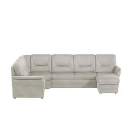 Kollektion Kraft Wohnlandschaft aus Mikrofaser Edda grau Ma&szlig;e (cm): B: 309 H: 96 T: 227.0 &raquo; M&ouml;bel Kraft