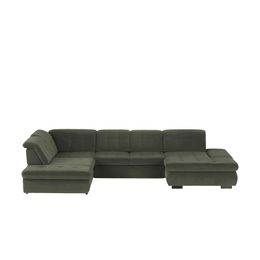 Kollektion Kraft Wohnlandschaft gr&uuml;n Ma&szlig;e (cm): B: 382 H: 102 T: 260.0 &raquo; M&ouml;bel Kraft