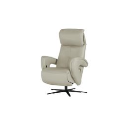 Hukla Relaxsessel aus Leder Pierre grau Ma&szlig;e (cm): B: 75 H: 115 T: 87.0 &raquo; M&ouml;bel Kraft