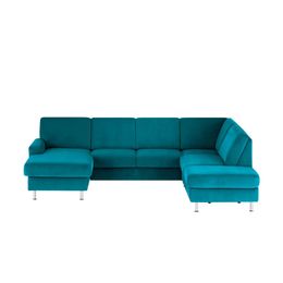 Kollektion Kraft Wohnlandschaft Mit verschiedenen Funktionen verf&uuml;gbar Jana t&uuml;rkis/petrol Ma&szlig;e (cm): B: 309 H: 87 T: 235.0 &raquo; M&ouml;bel Kraft