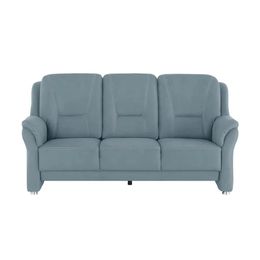 Kollektion Kraft Sofa 3-sitzig aus Mikrofaser Wilma blau Ma&szlig;e (cm): B: 198 H: 100 T: 89.0 &raquo; M&ouml;bel Kraft