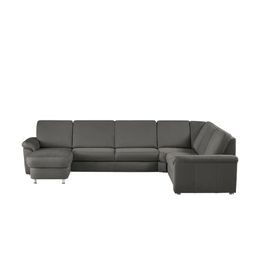 Kollektion Kraft Wohnlandschaft Mikrofaser Rita grau Ma&szlig;e (cm): B: 330 H: 91 T: 240.0 &raquo; M&ouml;bel Kraft
