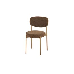 M&ouml;bel Kraft Polsterstuhl braun Ma&szlig;e (cm): B: 44 H: 80 T: 53.5 &raquo; M&ouml;bel Kraft