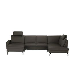 Kollektion Kraft Wohnlandschaft aus Leder Grace braun Ma&szlig;e (cm): B: 332 H: 89 T: 220.0 &raquo; M&ouml;bel Kraft