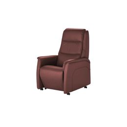 Hukla Ledersessel mit verschiedenen Funktionen Dean rot Ma&szlig;e (cm): B: 70 H: 109 T: 88.0 &raquo; M&ouml;bel Kraft