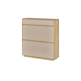 M&ouml;bel Kraft Schuhschrank creme Ma&szlig;e (cm): B: 101 H: 111 T: 30.0 &raquo; M&ouml;bel Kraft