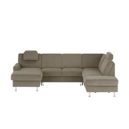 Kollektion Kraft Wohnlandschaft Mit verschiedenen Funktionen verf&uuml;gbar Jana braun Ma&szlig;e (cm): B: 309 H: 87 T: 235.0 &raquo; M&ouml;bel Kraft