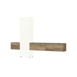 Content Wohnwand Style wei&szlig; Ma&szlig;e (cm): B: 301 H: 205 T: 38.0 &raquo; M&ouml;bel Kraft