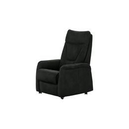 Hukla Fernsehsessel Mikrofaser schwarz Ma&szlig;e (cm): B: 78 H: 108 T: 90.0 &raquo; M&ouml;bel Kraft
