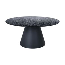 M&ouml;bel Kraft Couchtisch schwarz Ma&szlig;e (cm): H: 39,5 &Oslash;: 80.0 &raquo; M&ouml;bel Kraft