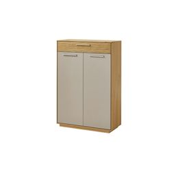 M&ouml;bel Kraft Schuhschrank beige Ma&szlig;e (cm): B: 86 H: 124 T: 37.0 &raquo; M&ouml;bel Kraft