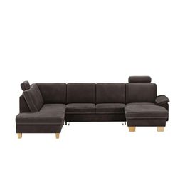 Kollektion Kraft Wohnlandschaft Leder Samu braun Ma&szlig;e (cm): B: 316 H: 90 T: 235.0 &raquo; M&ouml;bel Kraft