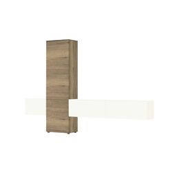 Content Wohnwand Style holzfarben Ma&szlig;e (cm): B: 301 H: 205 T: 38.0 &raquo; M&ouml;bel Kraft