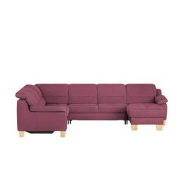 Kollektion Kraft Wohnlandschaft aus Mikrofaser Hanna rot Ma&szlig;e (cm): B: 322 H: 84 T: 264.0 &raquo; M&ouml;bel Kraft