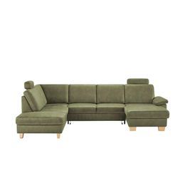 Kollektion Kraft Wohnlandschaft Kunstleder Samu gr&uuml;n Ma&szlig;e (cm): B: 316 H: 90 T: 235.0 &raquo; M&ouml;bel Kraft