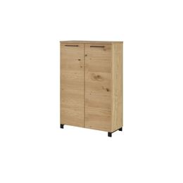Wohnwert Schuhkommode Valeo holzfarben Ma&szlig;e (cm): B: 84 H: 126 T: 37.0 &raquo; M&ouml;bel Kraft