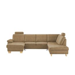 Kollektion Kraft Wohnlandschaft Kunstleder Samu beige Ma&szlig;e (cm): B: 316 H: 90 T: 235.0 &raquo; M&ouml;bel Kraft