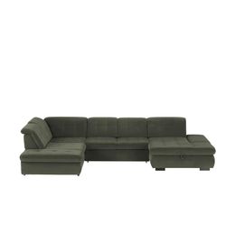 Kollektion Kraft Wohnlandschaft gr&uuml;n Ma&szlig;e (cm): B: 382 H: 102 T: 260.0 &raquo; M&ouml;bel Kraft