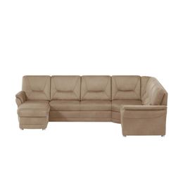 Kollektion Kraft Wohnlandschaft aus Mikrofaser Edda beige Ma&szlig;e (cm): B: 309 H: 96 T: 227.0 &raquo; M&ouml;bel Kraft